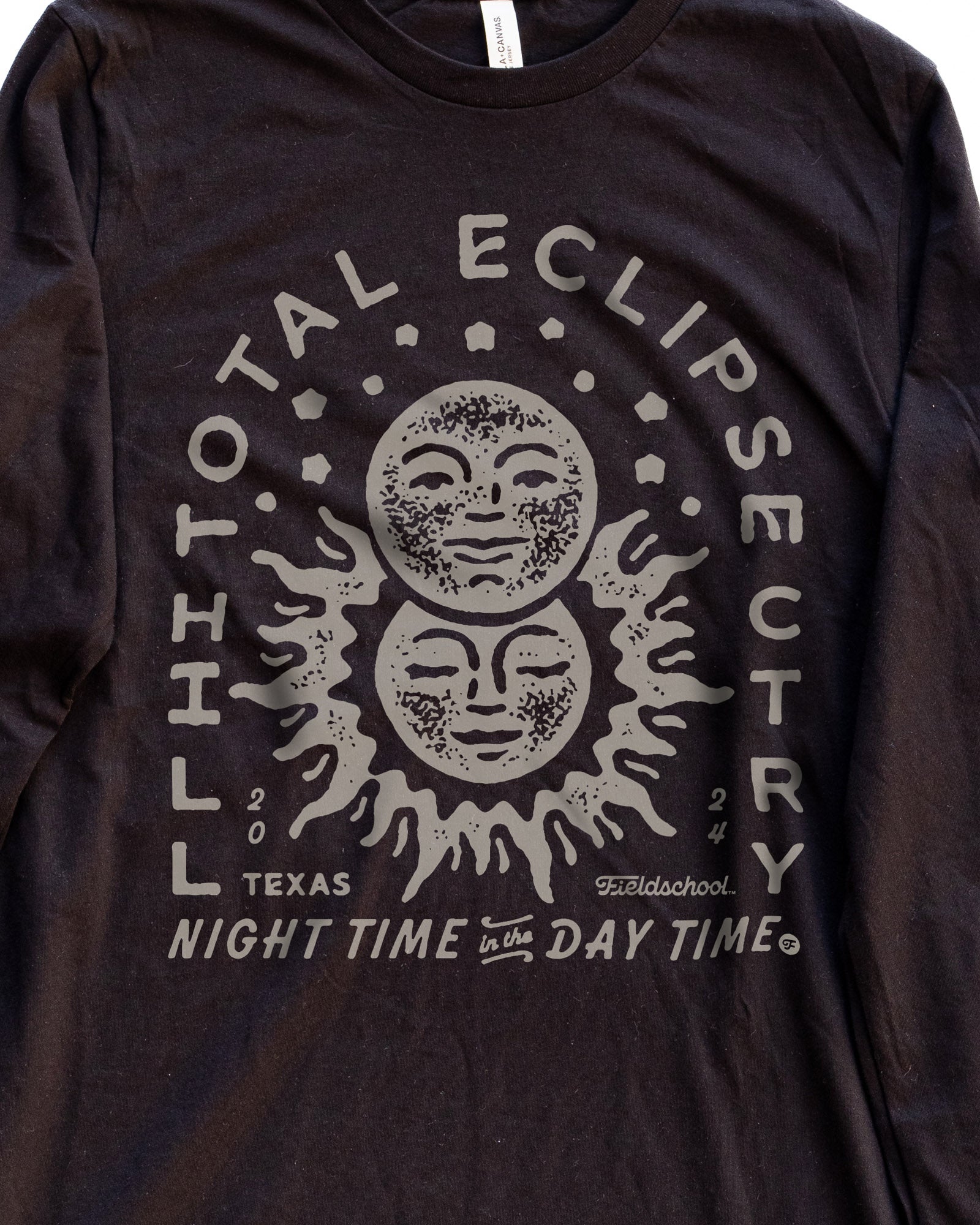 Starry Day Eclipse Long Sleeve Tee – Fieldschool