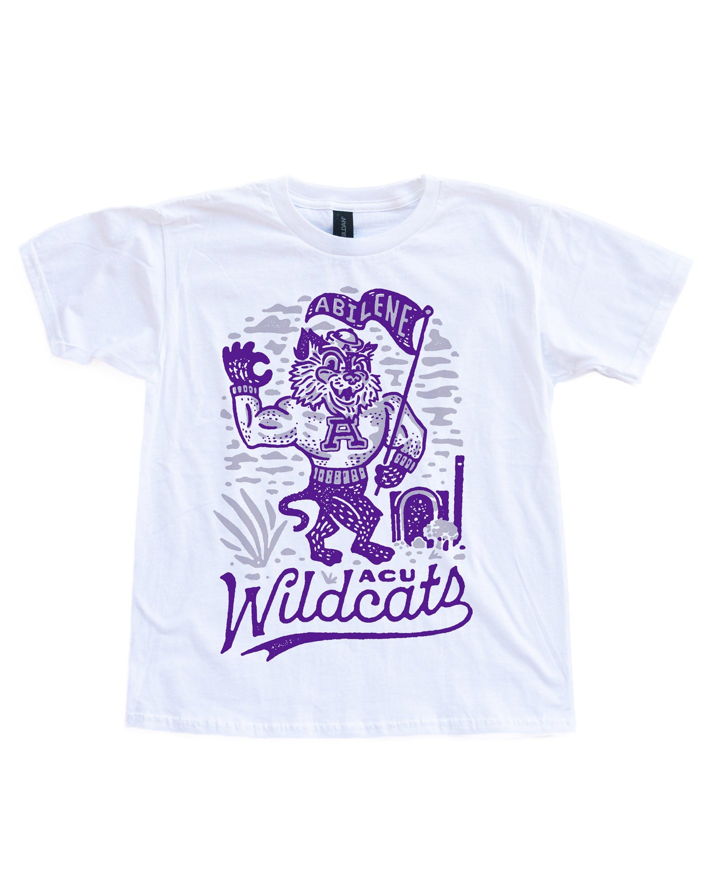 Kid's Willie The Wildcat Tee – Fieldschool